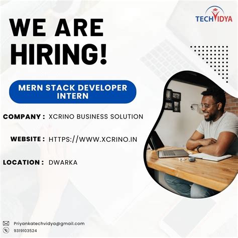 techvidya career private limited on linkedin mernstackdeveloper mern