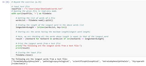 Python Workout — Finding The Longest Word From A File Eric Van Rees Medium
