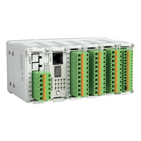 Selec Flexys Rail Modular Blind Plc At ₹ 4134 Piece Selec Programmable Logic Controllers In