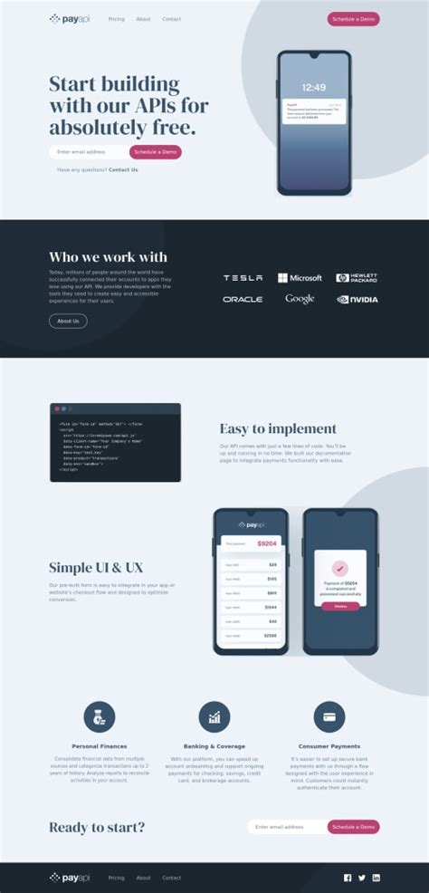 Frontend Mentor Pay Api React React Router 6 Tailwind Css Scss