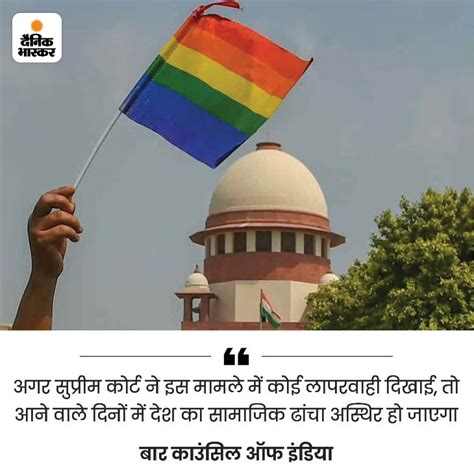 Same Sex Marriage Case Bar Council Bci To Supreme Court 99 लोग सेम सेक्स मैरिज की मान्यता