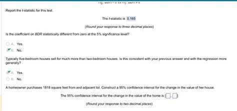 Solved Consider The Following Multiple Regression Price
