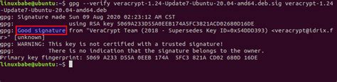 How To Verify Pgp Signature Of Downloaded Software On Linux Linuxbabe