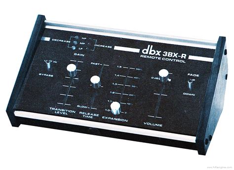 dbx 3bx manual dynamic range controller hifi engine