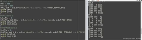 Opencv Python 6 阈值分割python Opencv阈值分割 Csdn博客