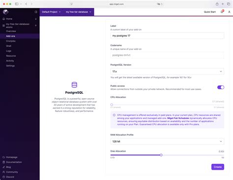 Free Postgresql Hosting Now Available Public Access Included Miget Blog
