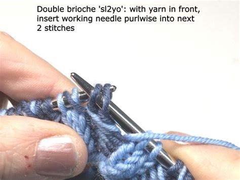 Brioche Tutorial 2 Double Brioche And Syncopated Brioche Skein Reaction