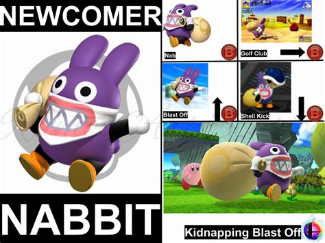 Nabbit Smash Bros Moveset By Ramosartstation On Deviantart