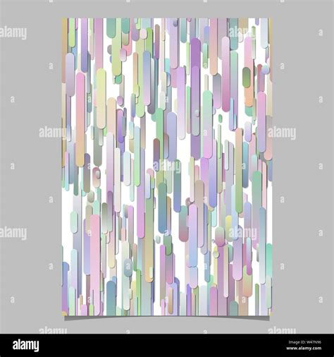 Colorful Trendy Abstract Vertical Gradient Stripe Pattern Brochure Background Template Vector
