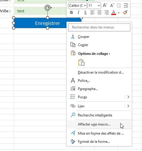 comment créer un formulaire dynamique et sécurisé sur excel sans