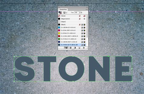 How To Create An Engraved Stone Text Effect In Adobe InDesign IDevie