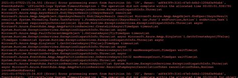 Custom Handlers Go Function With Event Hub Trigger Stopped