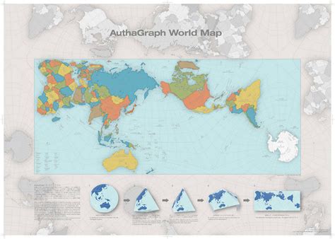 这幅“世界地图”获得了2016年日本优良设计大奖 设计达人