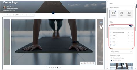 Using The New Carousel Option In The Sharepoint Page Hero Web Part One Minute Office Magic