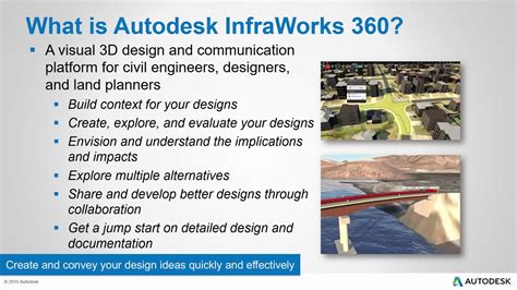 What Is Autodesk InfraWorks Autodesk InfraWorks Overview Presentation Revit News