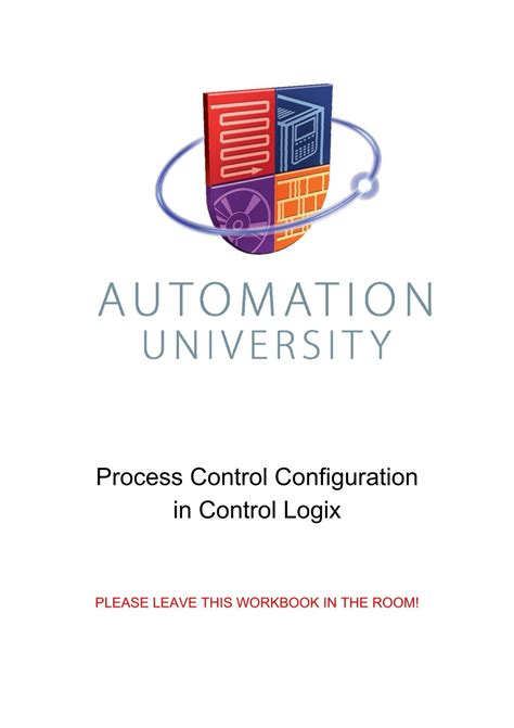 Process Control Configuration In Control Logix Rockwell