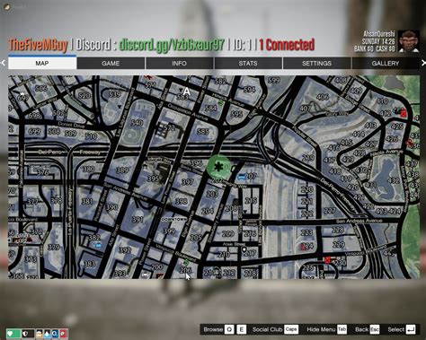ESX Pause Menu TheFiveMGuy