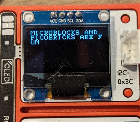 Put Text On The OLED With The Potentiometer And Button Robotistan Community