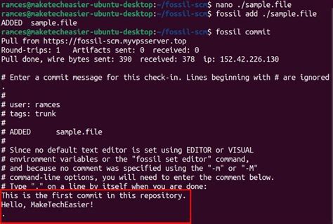 How To Install Fossil Version Control System In Linux Make Tech Easier