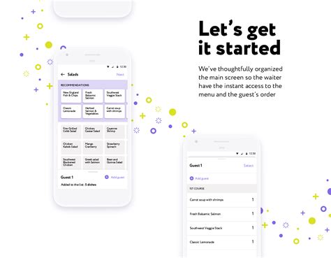 Waiter App On Behance