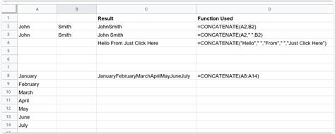 Sheets Concatenate Function Just Click Here IT Training