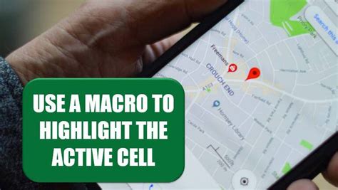Use A Macro To Highlight The Active Cell Excel Tips Mrexcel Publishing