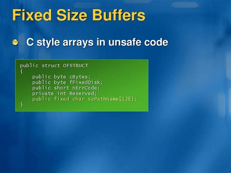 visual c 2005 language enhancements ppt download