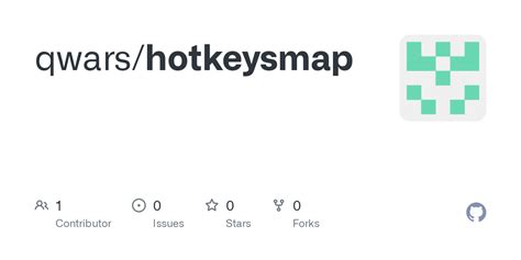 Github Qwarshotkeysmap