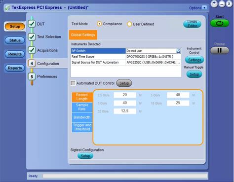 Tekexpress Pci Express Transmitter Compliance And Validation Software