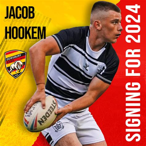 Hookem Signs For 2024 Dewsbury Rams Rlfc