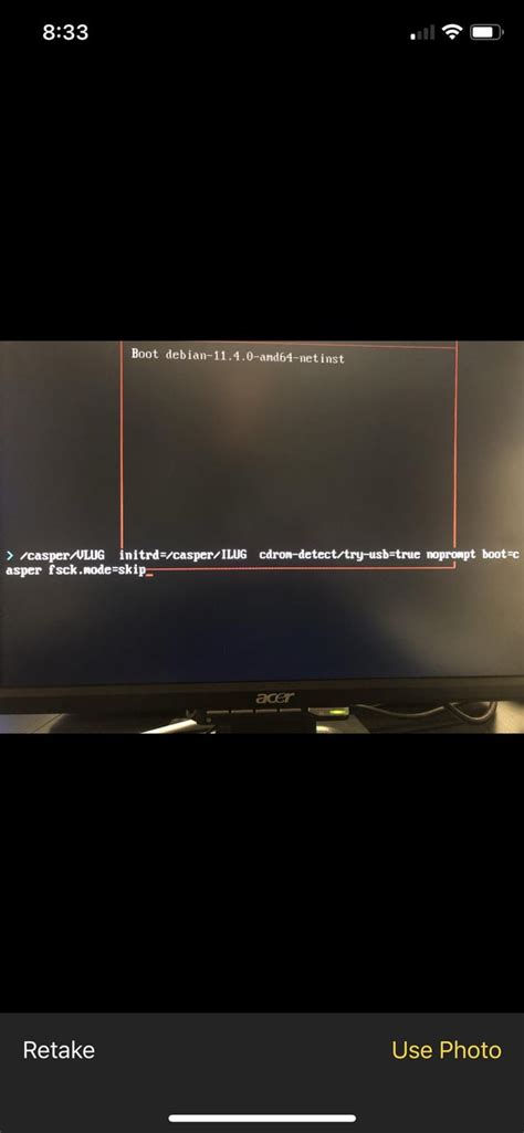 im trying to install debian and im stuck on this screen nothing