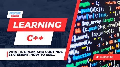 CPP14 What Is Break And Continue Statement In C C Explained In