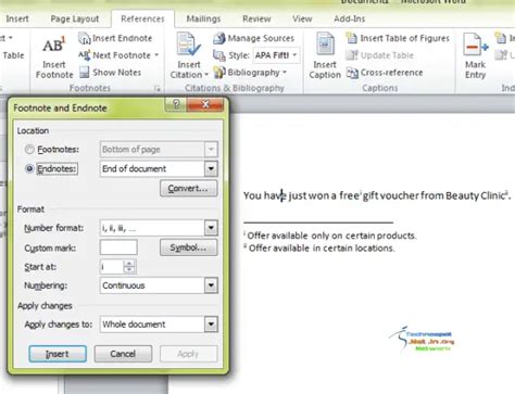 How To Add A Footnote In Microsoft Word Oddkse