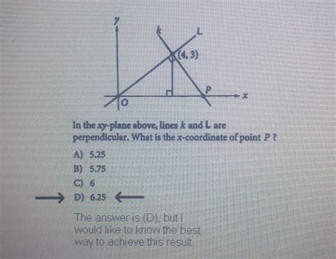 solved in the xy plane above lines k and l are perpendicular what