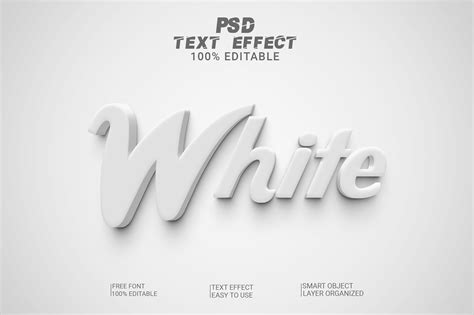 Psd Editable 3d Text Effect Style Graphic By Imamul0 · Creative Fabrica