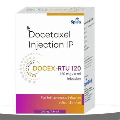 120mg6ml Docetaxel Injection Vial At ₹ 11999vial In Kolkata Id
