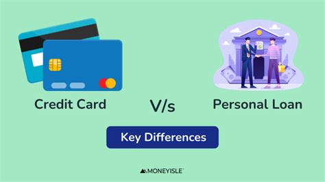 Credit Card Vs Personal Loan The Key Differences MoneyIsle Online Demat Trading And Mutual