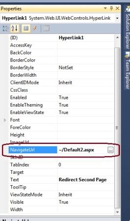 ASP Net Control HyperLink