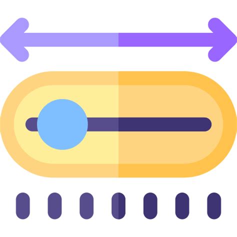 Range Basic Rounded Flat Icon
