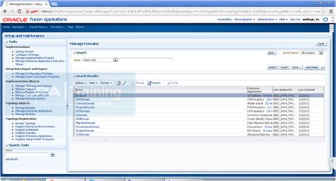 Oracle Fusion Applications Installation Provision An Applications