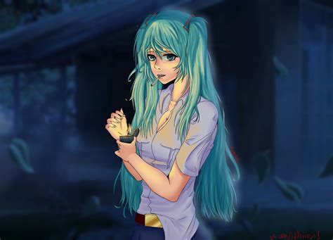 Мику БЛ Бесконечное лето Ru VN Русскоязычные визуальные новеллы