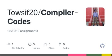 GitHub Towsif20 Compiler Codes CSE 310 Assignments