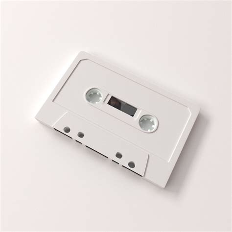 Audio Cassette 3d Model Cgtrader
