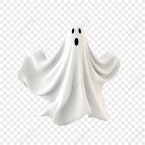 3d 비행 유령 해피 할로윈 고립 된 배경공포유령 같은 Png 일러스트 무료 다운로드 Lovepik