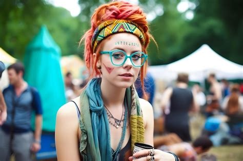 Premium Ai Image Close Up Portrait Of Young Woman In Turban Neural Network Ai Generated