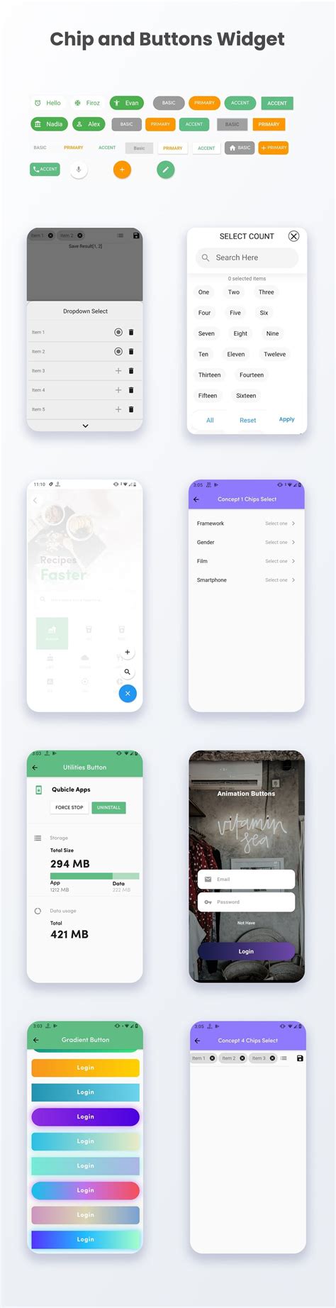 Flutter Big Materials And Flutter Big Ui Kits Codemarket