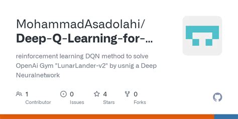 GitHub MohammadAsadolahi Deep Q Learning For Solving OpenAi Gym