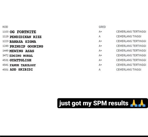 Spm Result Is Peak 🔥🔥🔥 Rbolehland
