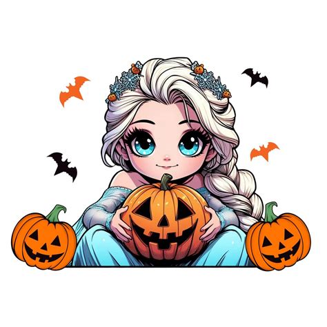 Princess Elsa Png Clipart Princess Elsa Halloween Elsa Pumpkin