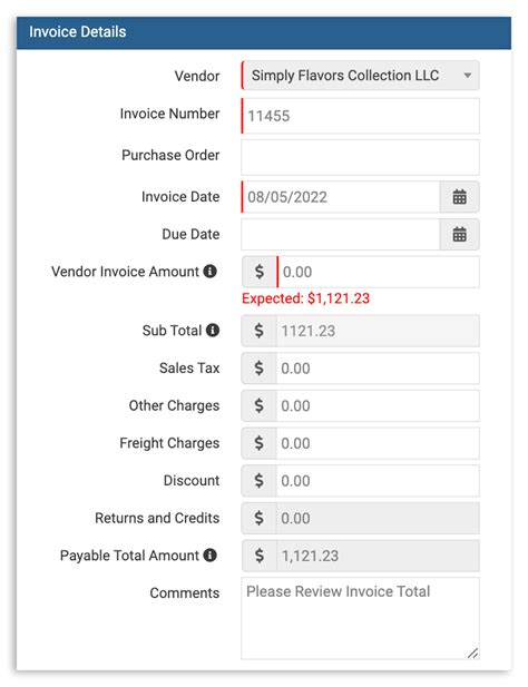 Xtrachef Editting Invoice Line Items